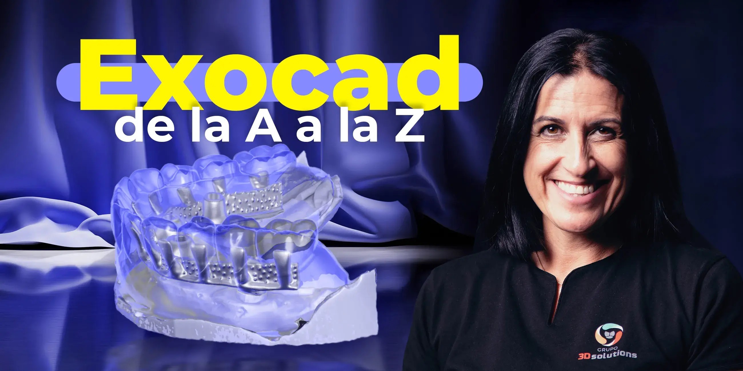 Webinar sobre modelado de anatomía dental en Exocad, Inlays