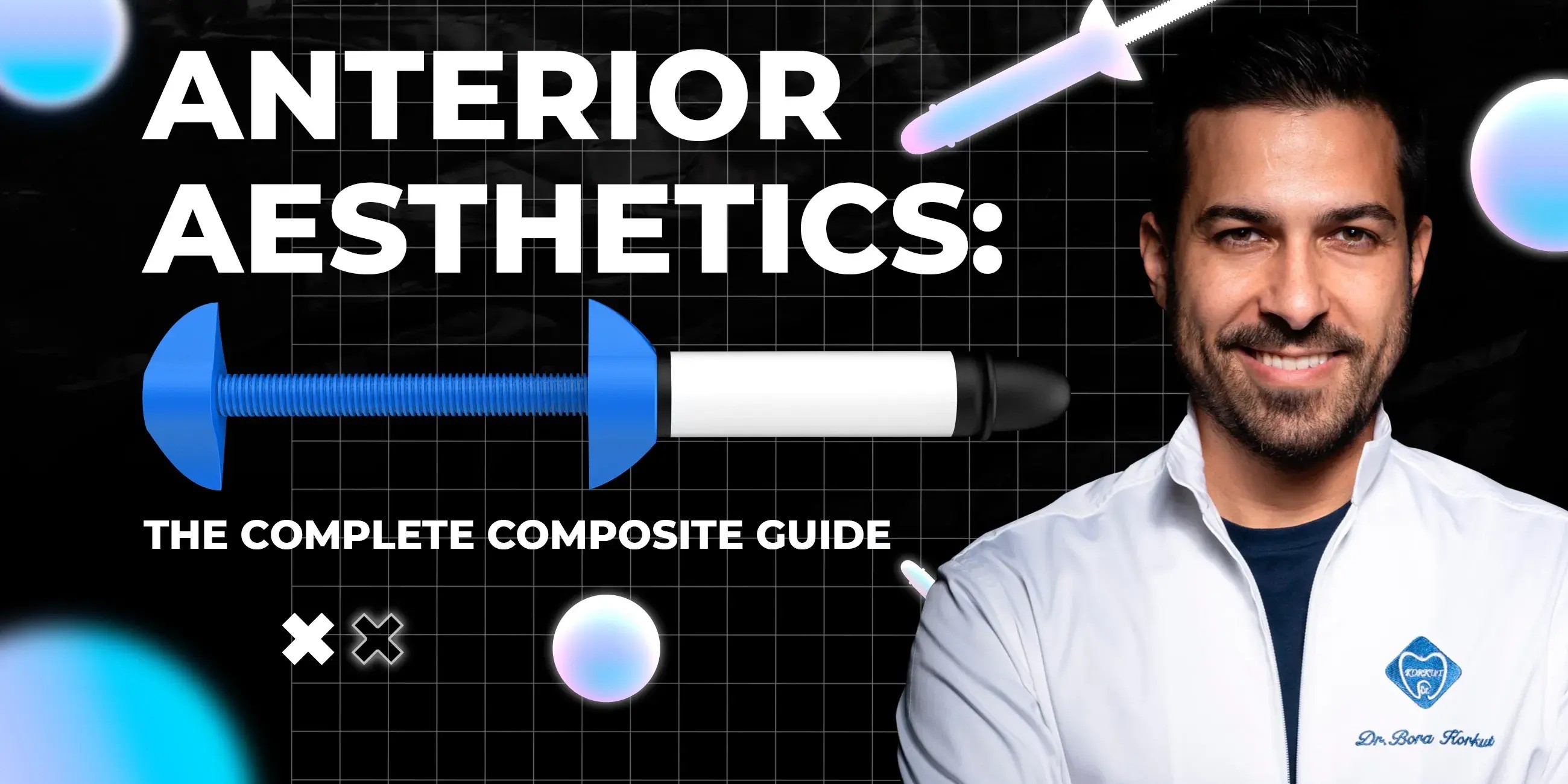 Online lesson on direct composite aesthetic restorations