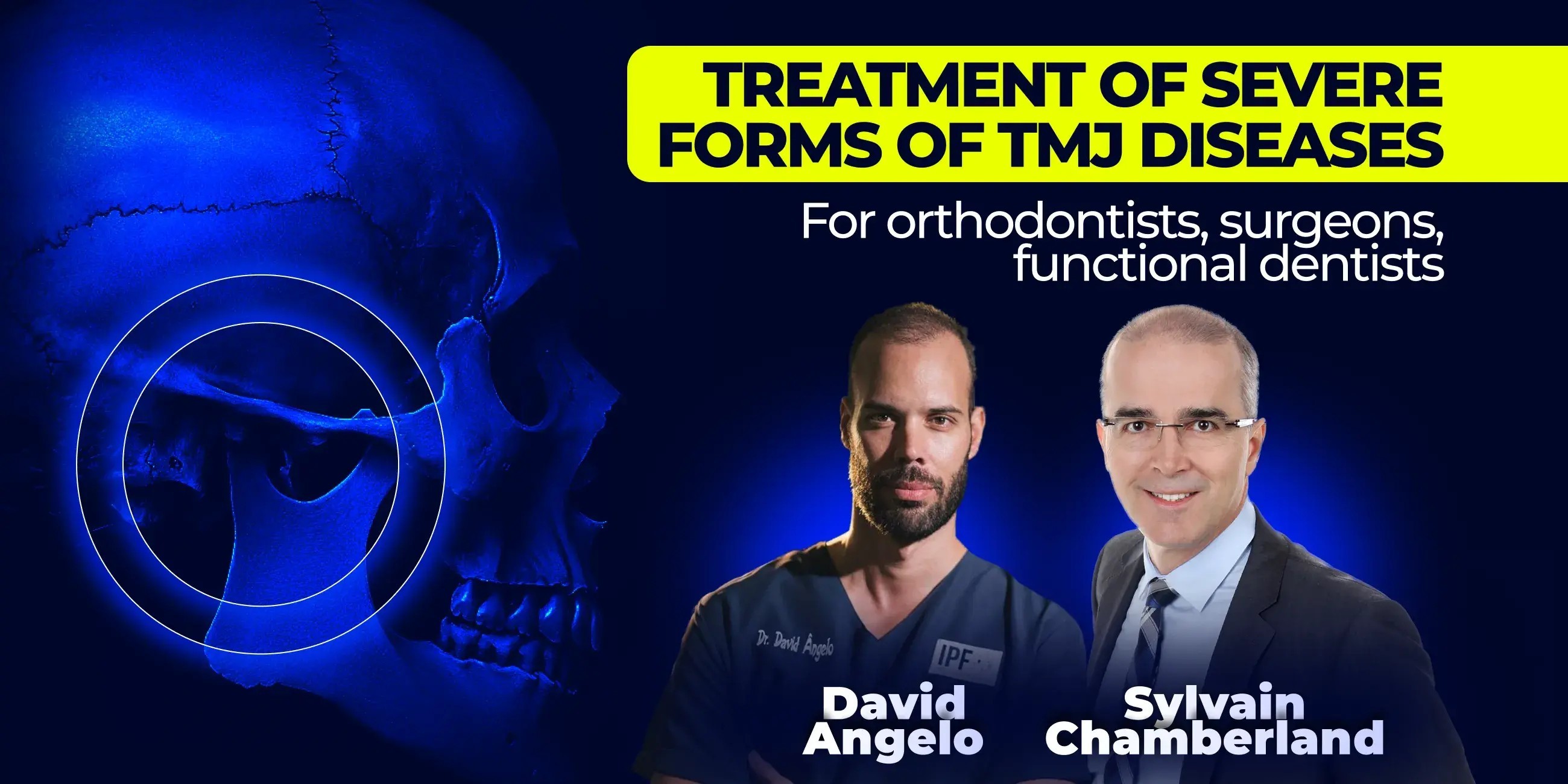 Online lesson on temporomandibular mini invasive procedures