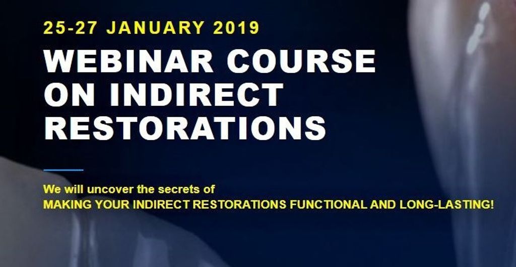 WEBINAR 8 SERGEY GRISHIN - FUNCTION AND OCCLUSION IN INDIRECT RESTORATIONS