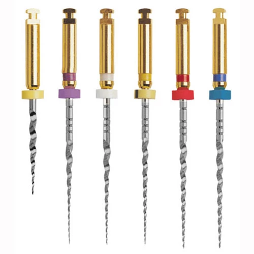 M-Taper Gold NiTi Rotary Files - Assorted
