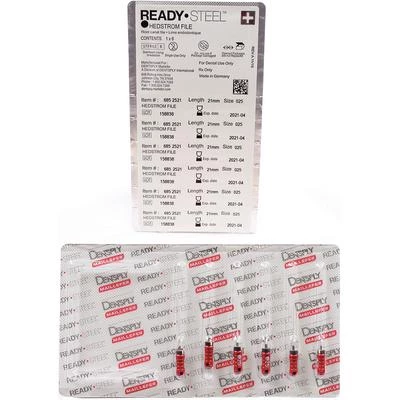 ReadySteel Hedstrom File 25mm #25 - Red, 6/Pk. Stainless steel with ISO ...
