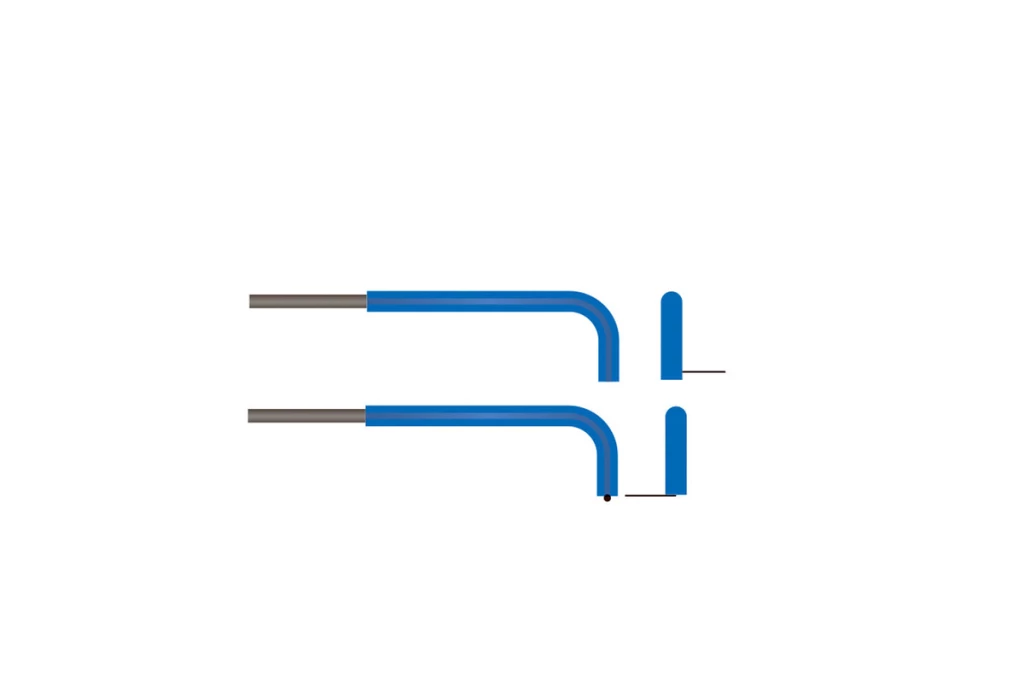 Electrode 0.2 mm / 90 degrees - Left