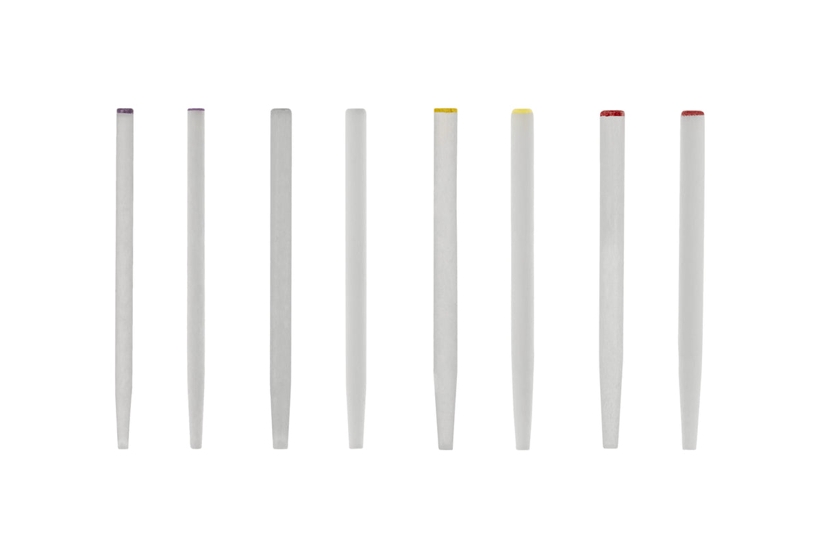Dentoclic fiberpost refill, pack of 5 pcs. - Ivory / 1.2 mm White
