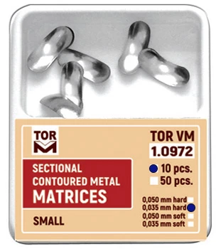 Sectional Contoured Matrices. Small 1.0972(50 pcs.)