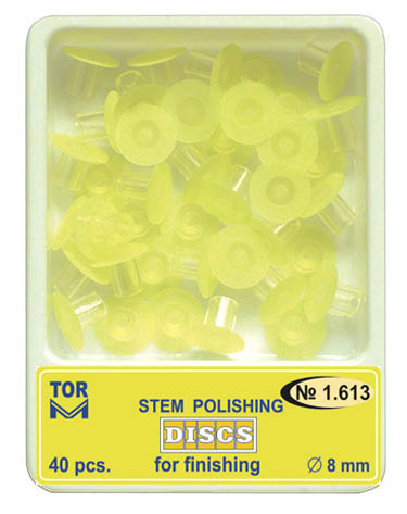 Stem discs for finishing (fine) 1.613 (40 pcs.)