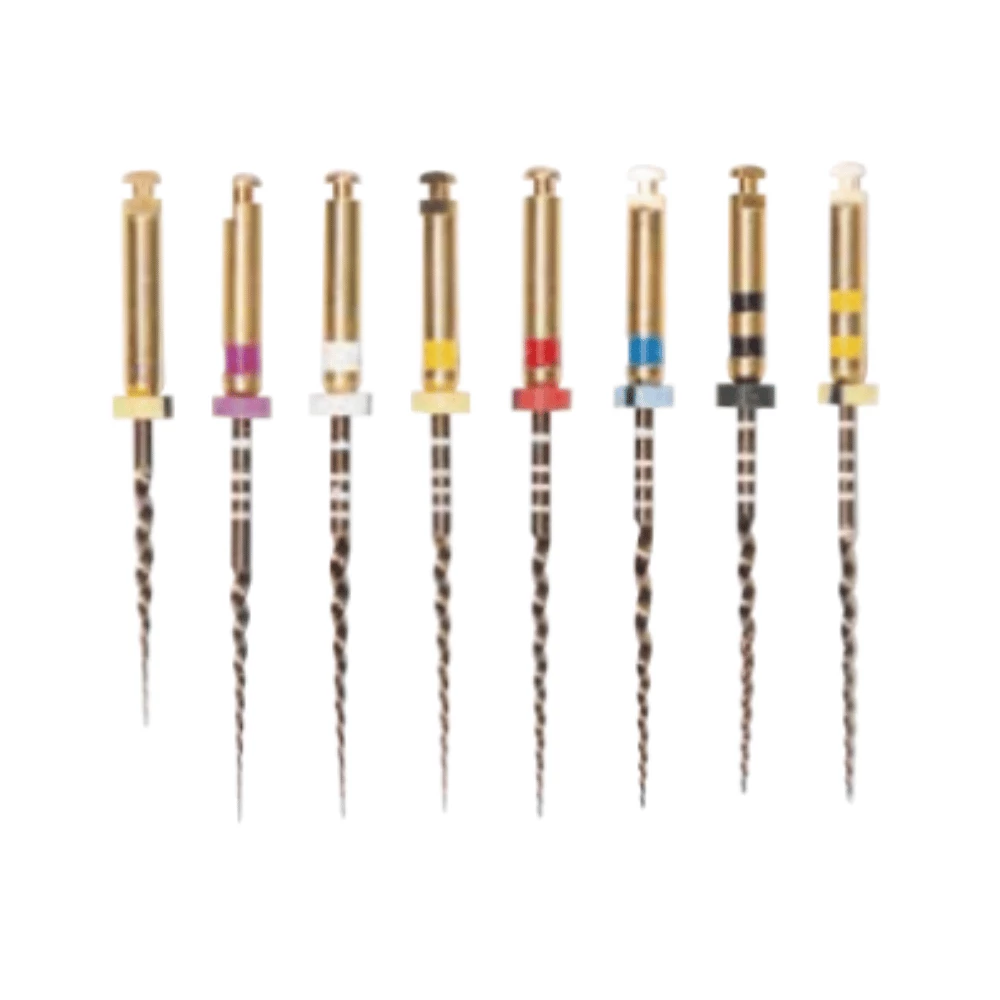 Root canal instruments Super Files E1 Gold NiTi | 6-pack - 25 mm / S1