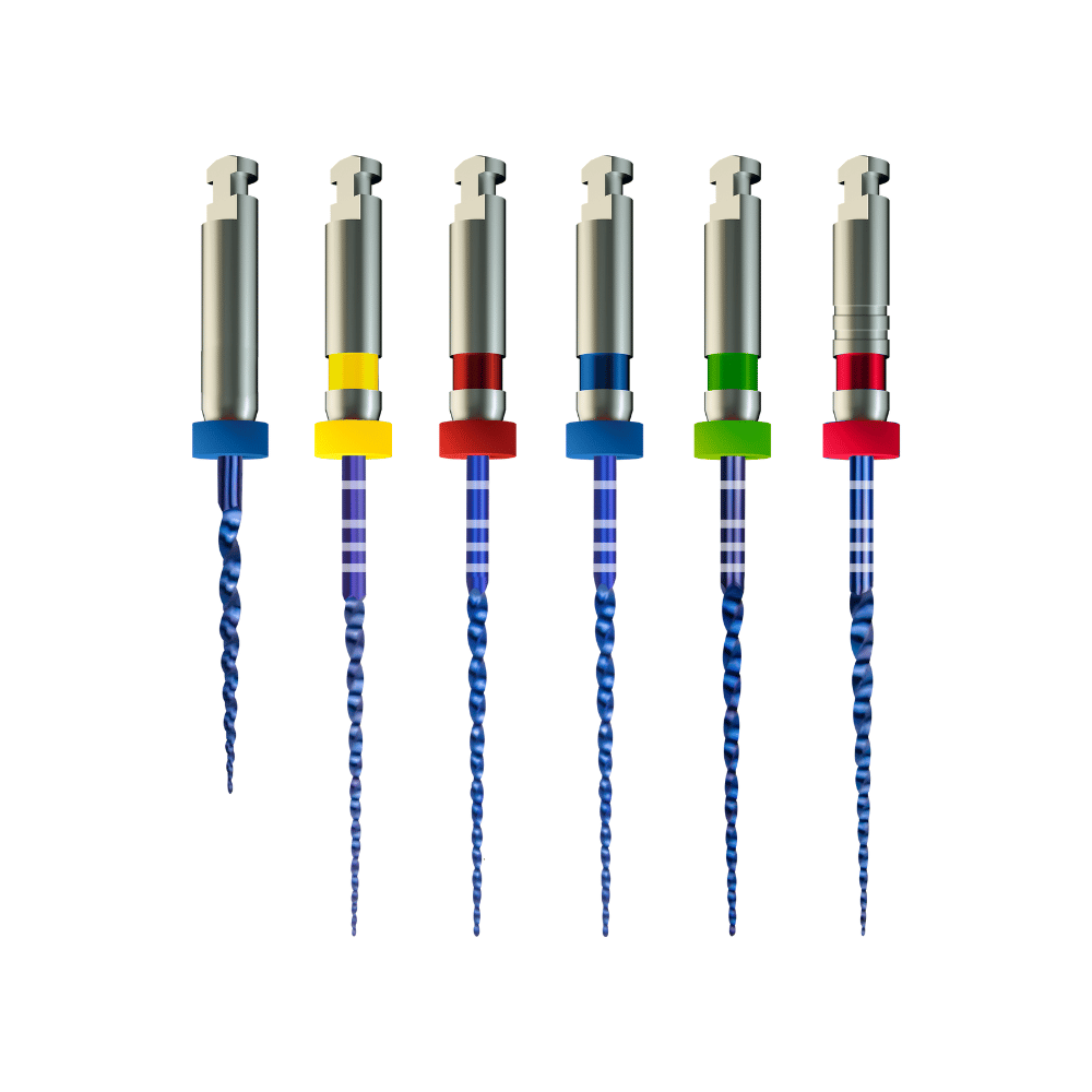 Root canal instruments Pro-Flexi files E3 NiTi | 6-pack - 25 mm / #25 (-4%)