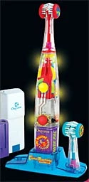 Time Machine 60-second toothbrush with power handle, timer, 2 color-coded