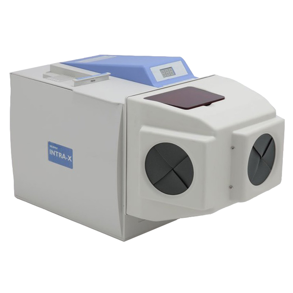 Intra-X automatic intraoral film processor with 4 minute dry, 2 minute wet