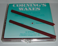 Corning's Waxes Sticky Wax Sticks - Red, box of 1 pound