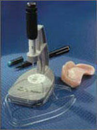 Trubyte Alma Gauge is a precise measuring system for accurate denture
