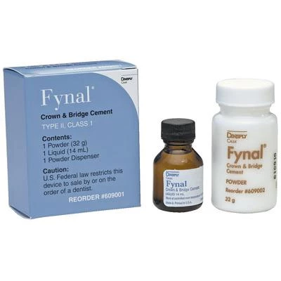 Paquete Completo Fynal - Cemento ZOE autopolimerizable permanente: 32 g ...