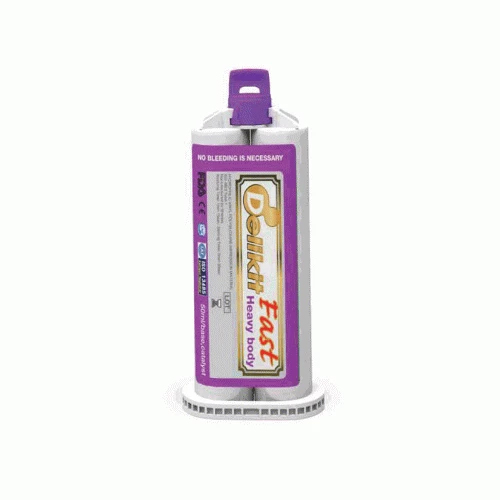 Delikit Heavy Body, Fast Set 50 - 50 mL Cartridges VPS Impression Material