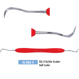Osung Ball scaler B 2-3, double ended with ergonomic and autoclavable ...