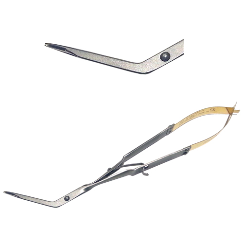 Laschal 45 degree angle E/W Steiglitz style forcep with thumb lock ...