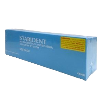 Stabident Intraosseous anesthesia delivery system, Economy Kit: 100