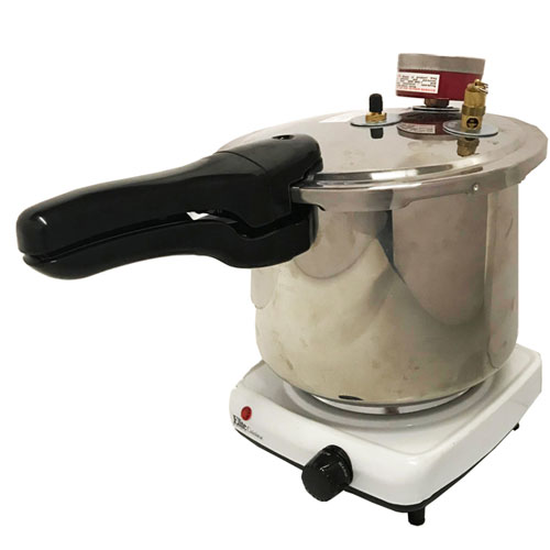 JSP Pressure Pot, 6 quart. Made of stainless steel. Electric dental ...